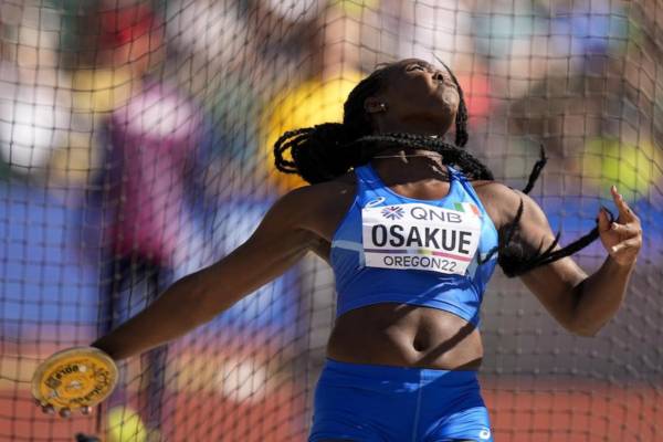 Golden Gala 2023, Daisy Osakue settima nel lancio del disco. A Firenze ...