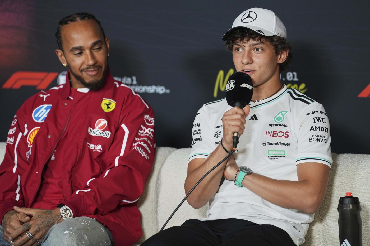 Kimi Antonelli alla vigilia del debutto in F1: "È un sogno che si avvera. Voglio vincere, ma ...