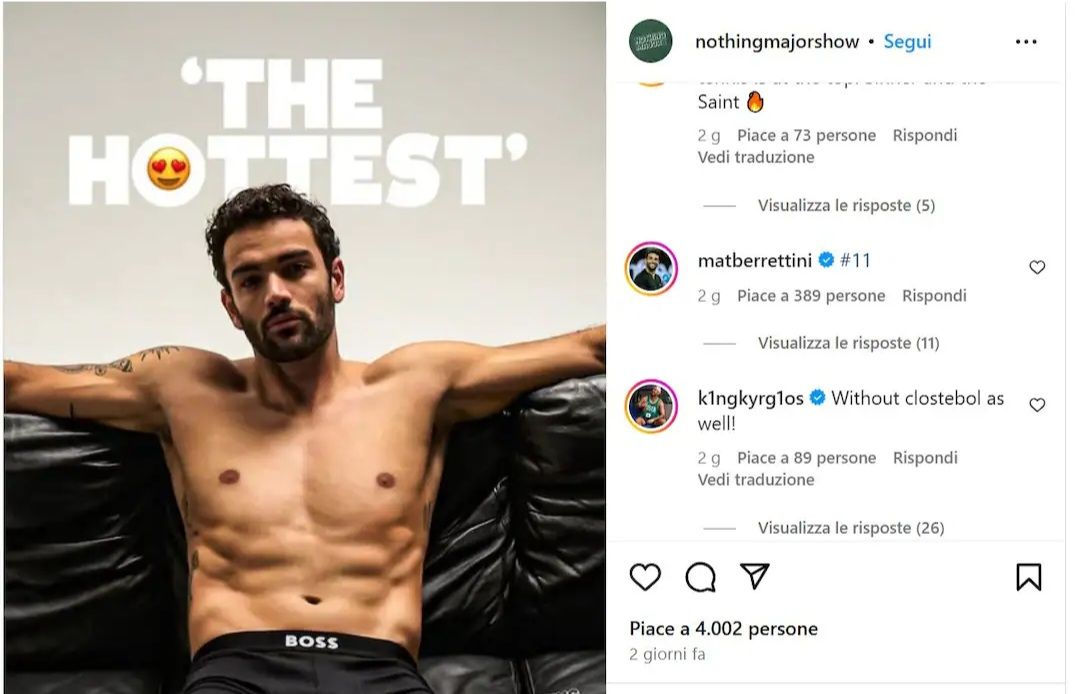 Nick Kyrgios fa irruzione in un post su Matteo Berrettini per attaccare ...